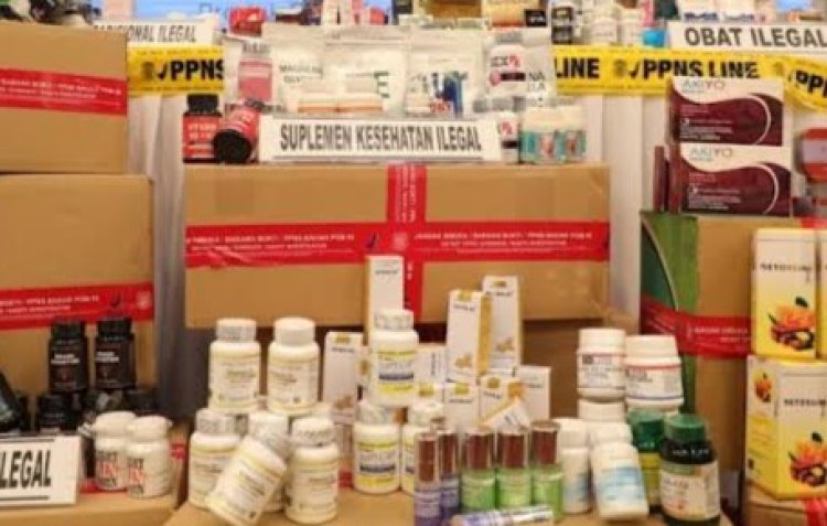 BPOM Kembali Temukan Sebanyak 309 Ribu Tautan Produk Ilegal di E ...