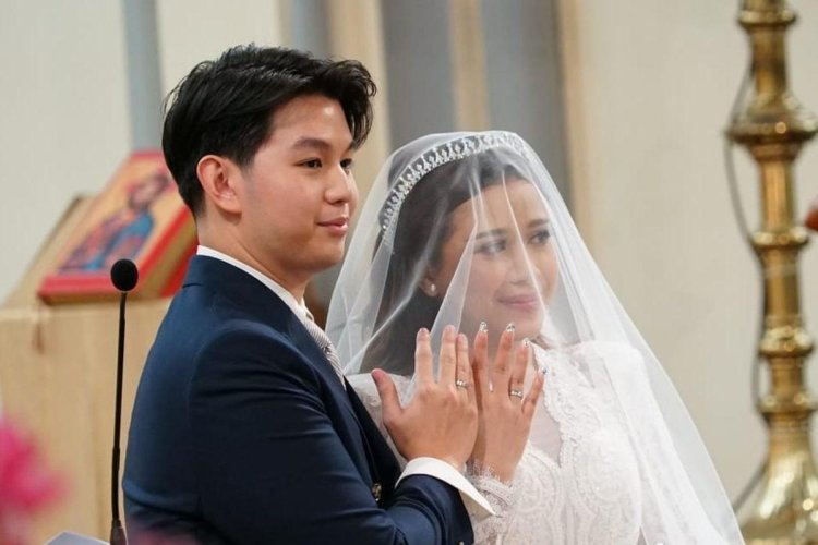 Sah! Brisia Jodie & Jonathan Alden Menikah, Momen Buka Veil Bikin Haru ...